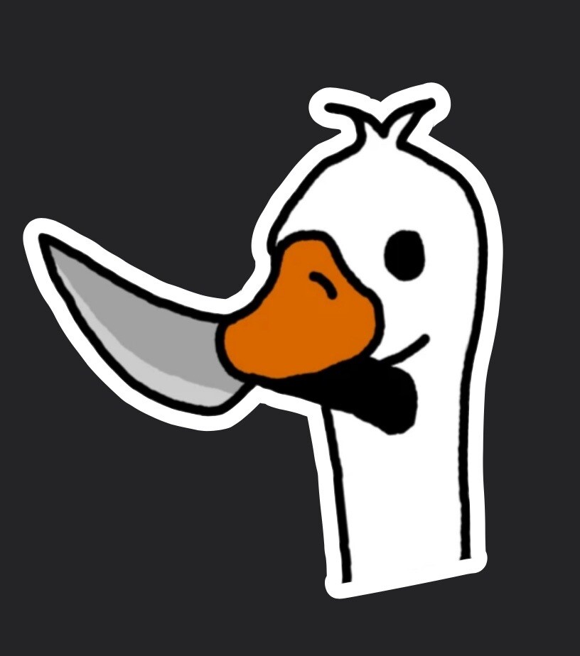 Duck With Knife Chick Killa Killer Funny Sticker Vinyl Decal Sticker ...
