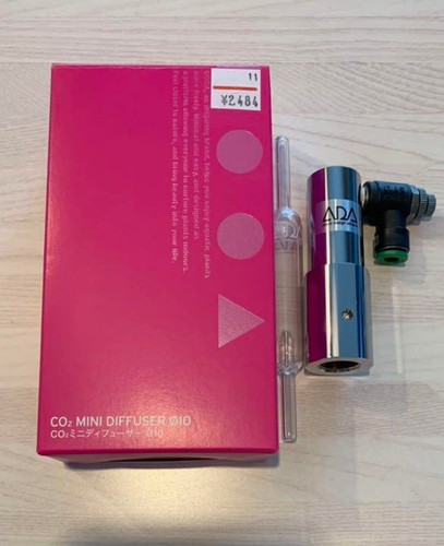 ADA Attache Regulator Counter DOOA CO2 Mini Diffuser φ10 Set Aqua ...