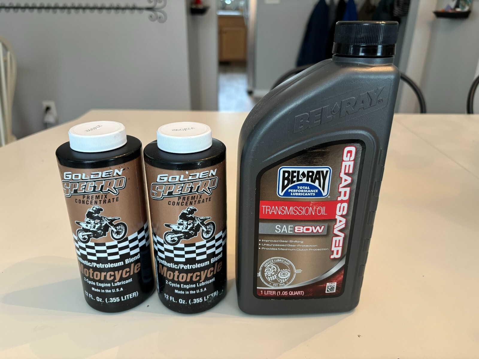 Golden Spectro 2-Cycle Semi-Synthetic Pre-Mix Motorcycle Oil - 12 oz | eBay