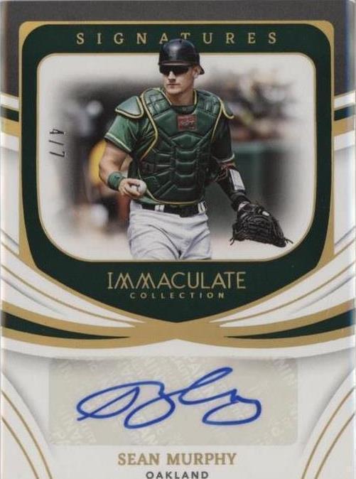 2022 Panini Immaculate Collection - Immaculate Signatures Sean Murphy # ...