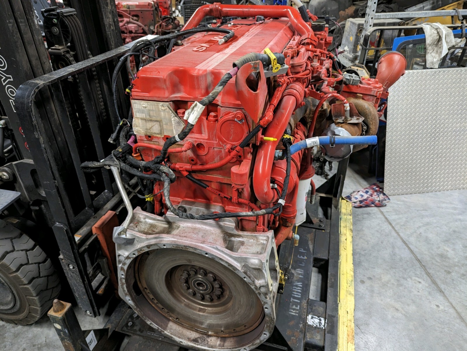 CUMMINS ISX15 500HP CM2450 ENG# 80331951 FAM# MCEXH0912XCA CPL5535 ...