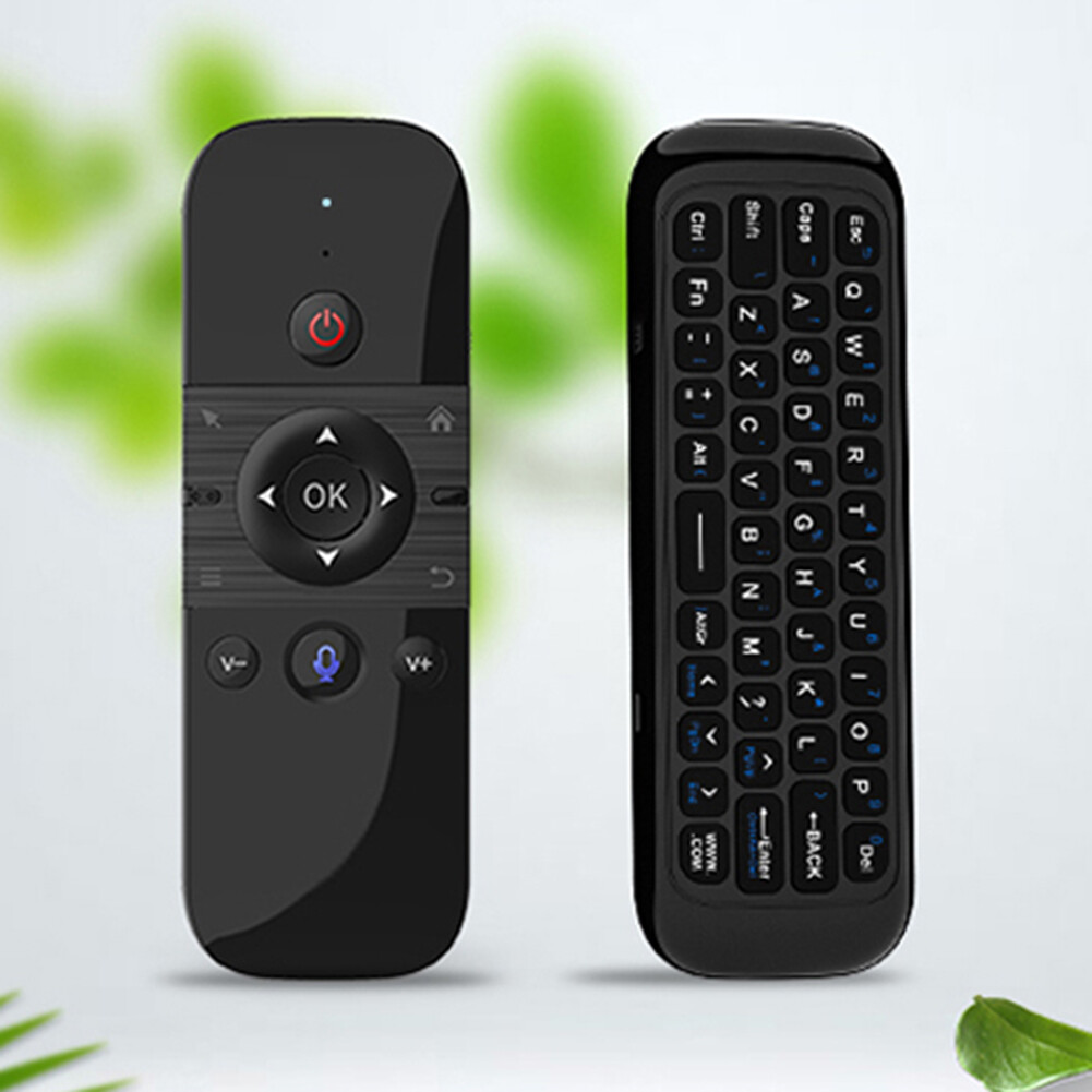 Air Mouse Remote Control Micro USB Charging 2 in 1 TV Remote Control ...