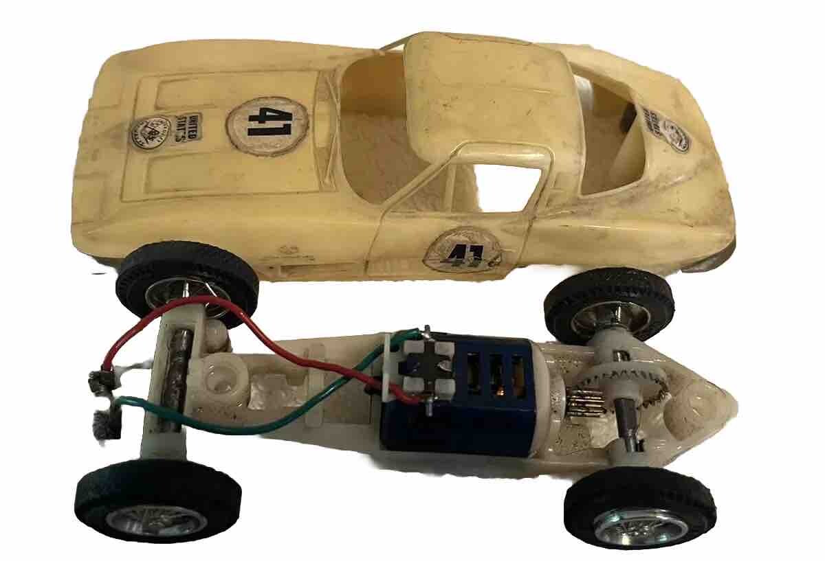 Vintage Eldon Corvette Slot Car 1/32 | eBay