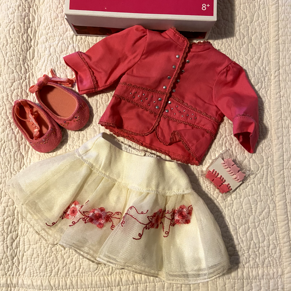 American Girl doll Nicki Fleming Gala Outfit Retired GotY 2007 EUC | eBay