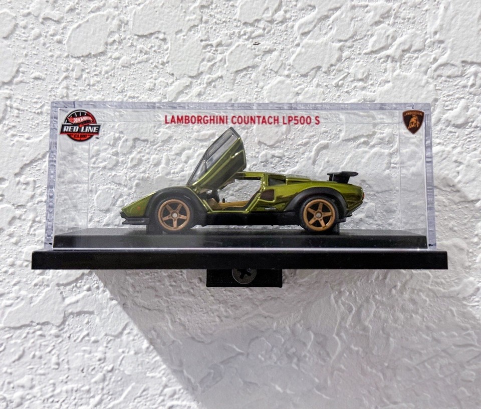 Hot Wheels RLC Shelf - 5 PACK WHITE - Perfect For Acrylic Cases, Tarmac ...