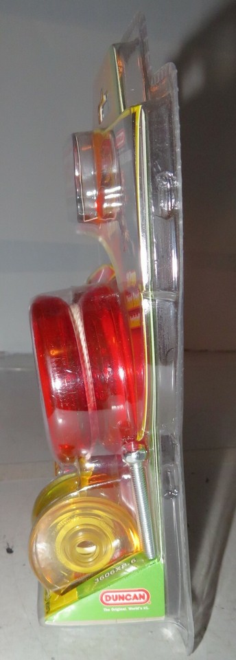 New Duncan Pro Z Translucent Red & Yellow YoYo Yo Yo Mod Spacers w ...