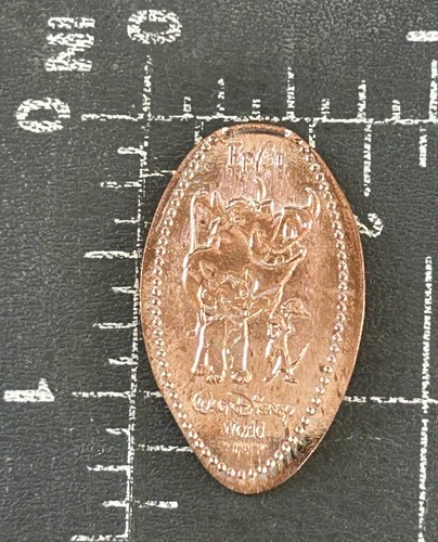 Walt Disney World WDW Epcot Center Lion King Elongated Pressed Smashed ...