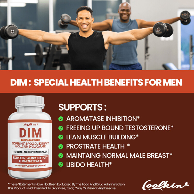 DIM (Diindolylmethane) 255mg - Broccoli - Hormonal Balance, Estrogen ...