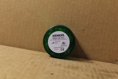 Siemens 8WD4 420-5AC Green Stack Light w/ LED | eBay