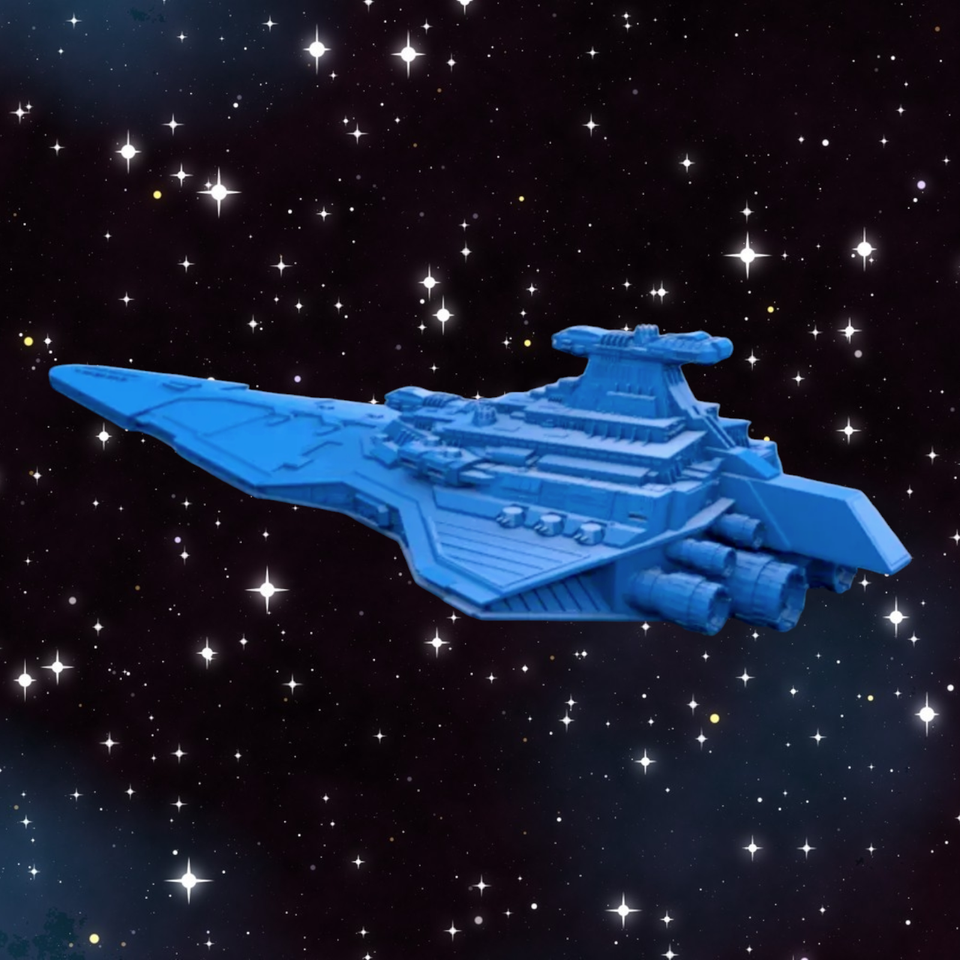 3D Printed Star Wars. Chancellor class Star Destroyer | eBay