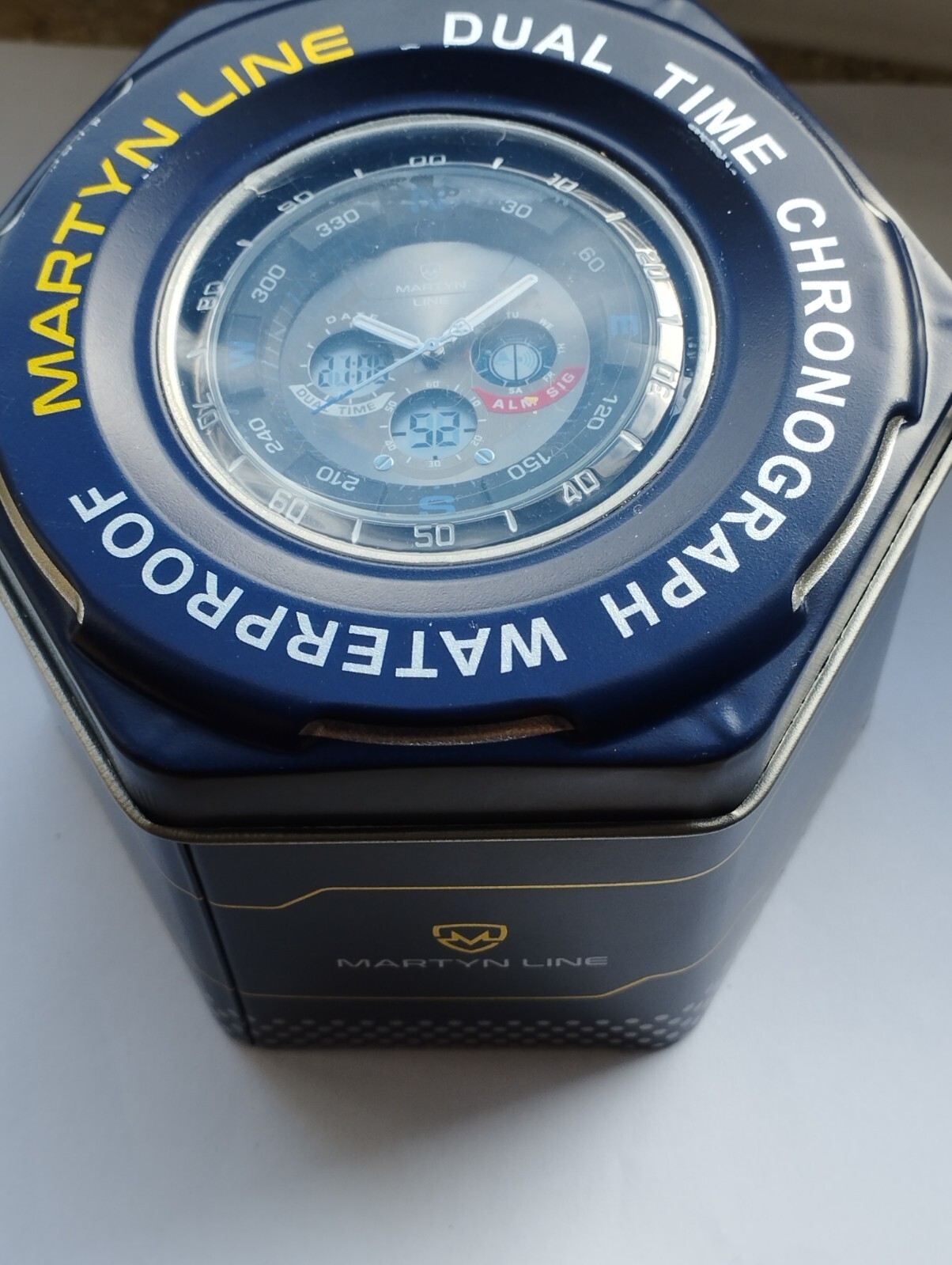 MARTYN LINE - RUBBER -CHRONOGRAPH - 30 M - CoD.89 PT/279.00- HERREN ...