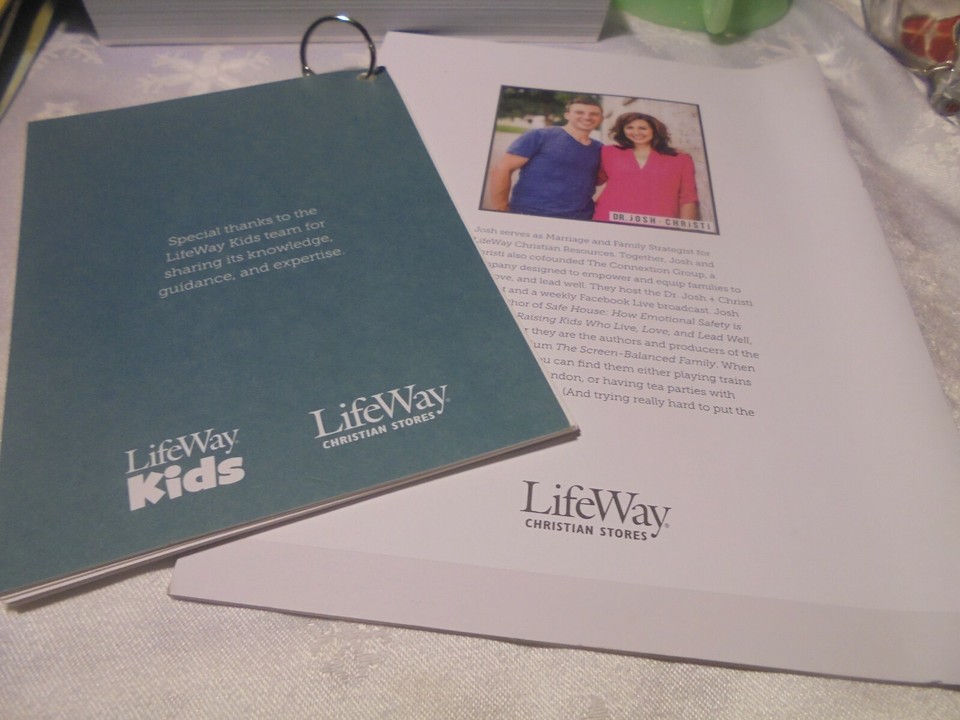 Set (2) Lifeway Christian Stores/ Family Devotion Guide + Teach The ...