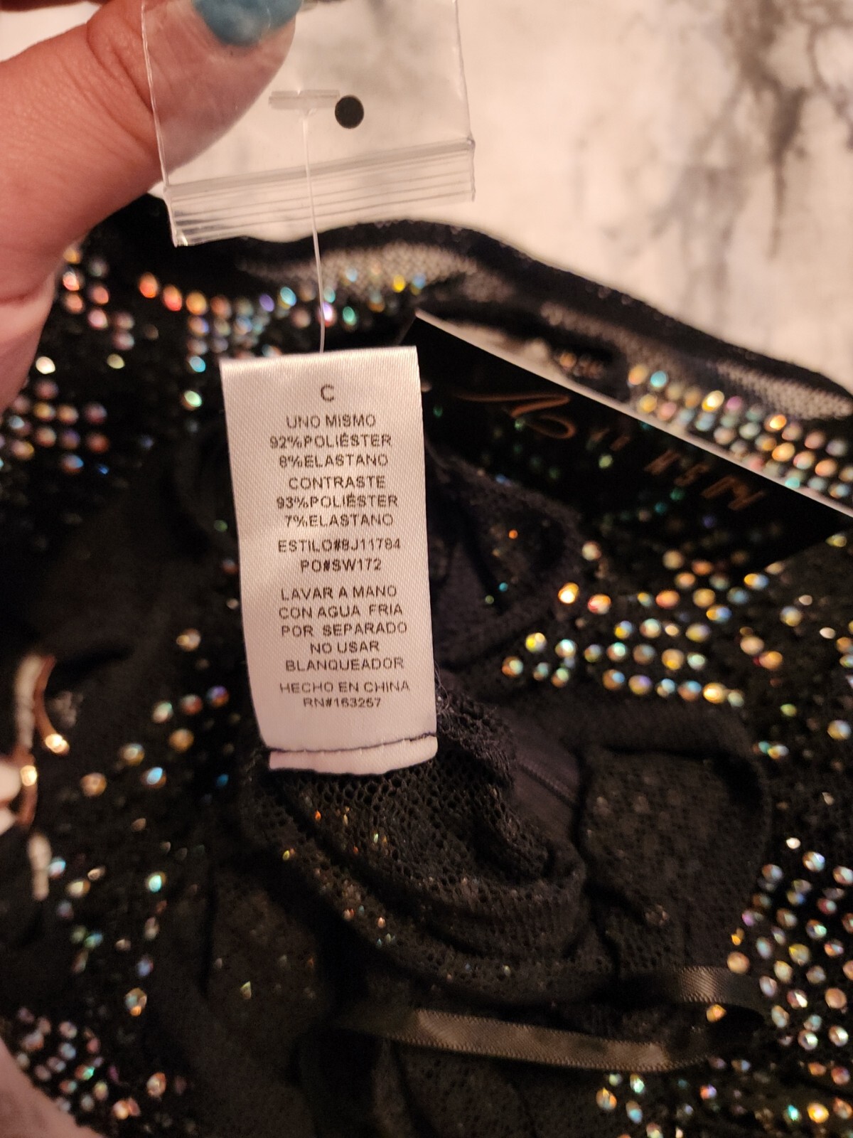 Lingerie - Posh By V Misha Crystal Jumpsuit - Sz Small - NWT | eBay