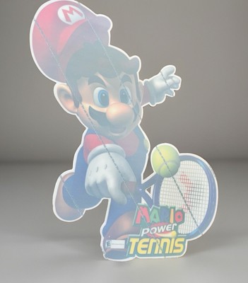 Mario Power Tennis Nintendo Gamecube Window / Wall Sticker Store ...