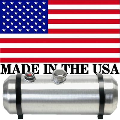 8X40 Spun Aluminum Gas Tank 8.25 Gallons - Sandrail - Trike - Dune ...