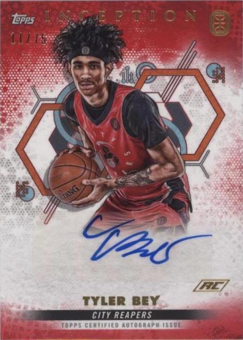 2022-23 Topps Inception OTE Overtime Elite - Inception Autographs Tyler ...
