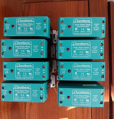 1pc USED Eurotherm RVDA/6V/25/A02 Solid State Relays TESTED | eBay