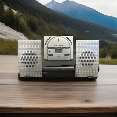 XM Satellite Radio Delphi SA10034 AM FM CD Audio System Portable TESTED ...