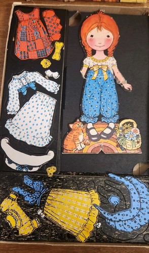 Vintage 1975 Holly Hobbie Colorforms Dress Up Set American Greetings | eBay
