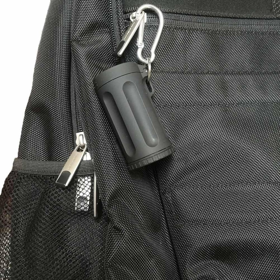 Portable Smokeless Ashtray with Lid – Windproof & Keychain for Outdoors ...