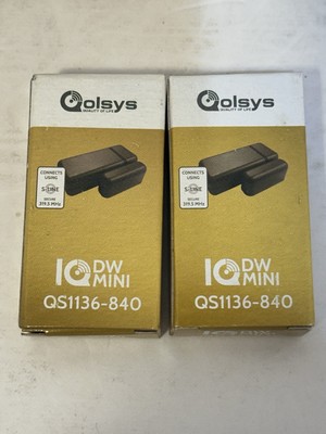 LOT OF 2 x Qolsys QS1136-840 IQ MINI Door window S-Line Sensor BROWN ...