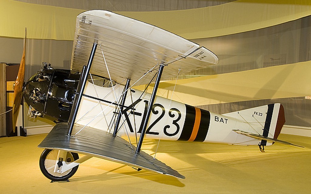 BAT Bantam Single-Seat Fighter Aircraft Wood Model Replica Large Free ...