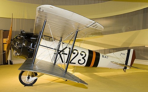 BAT Bantam Single-Seat Fighter Aircraft Wood Model Replica Large Free ...