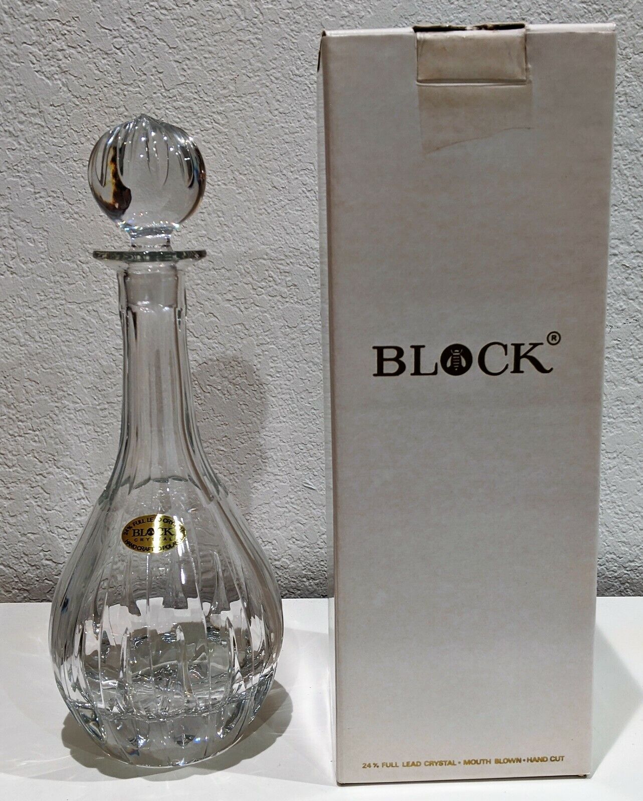 Block Parallel Wine Decanter | eBay