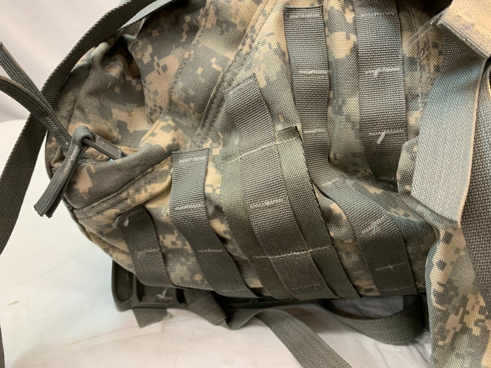 US Military Issue Army ACU Camouflage MOLLE II Large Ruck Sack Backpack ...
