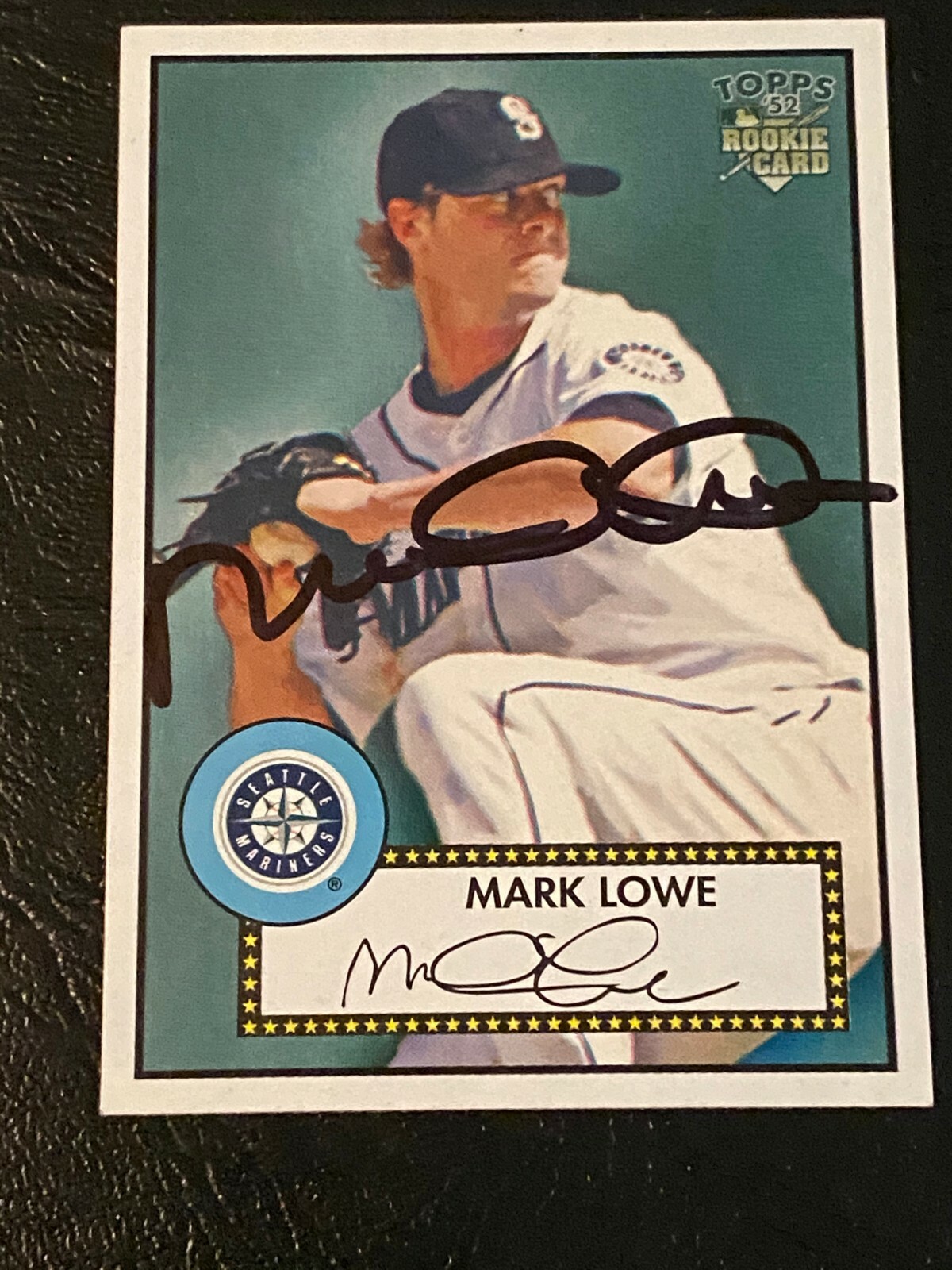 Mark Lowe Signed 2006 Topps '52 Card Auto Seattle Mariners Autograph ...