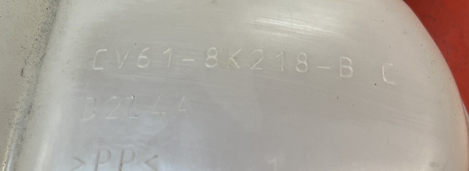 2014-21 FORD TRANSIT CONNECT Coolant Recovery Bottle 2.5l Cv618k218bc ...