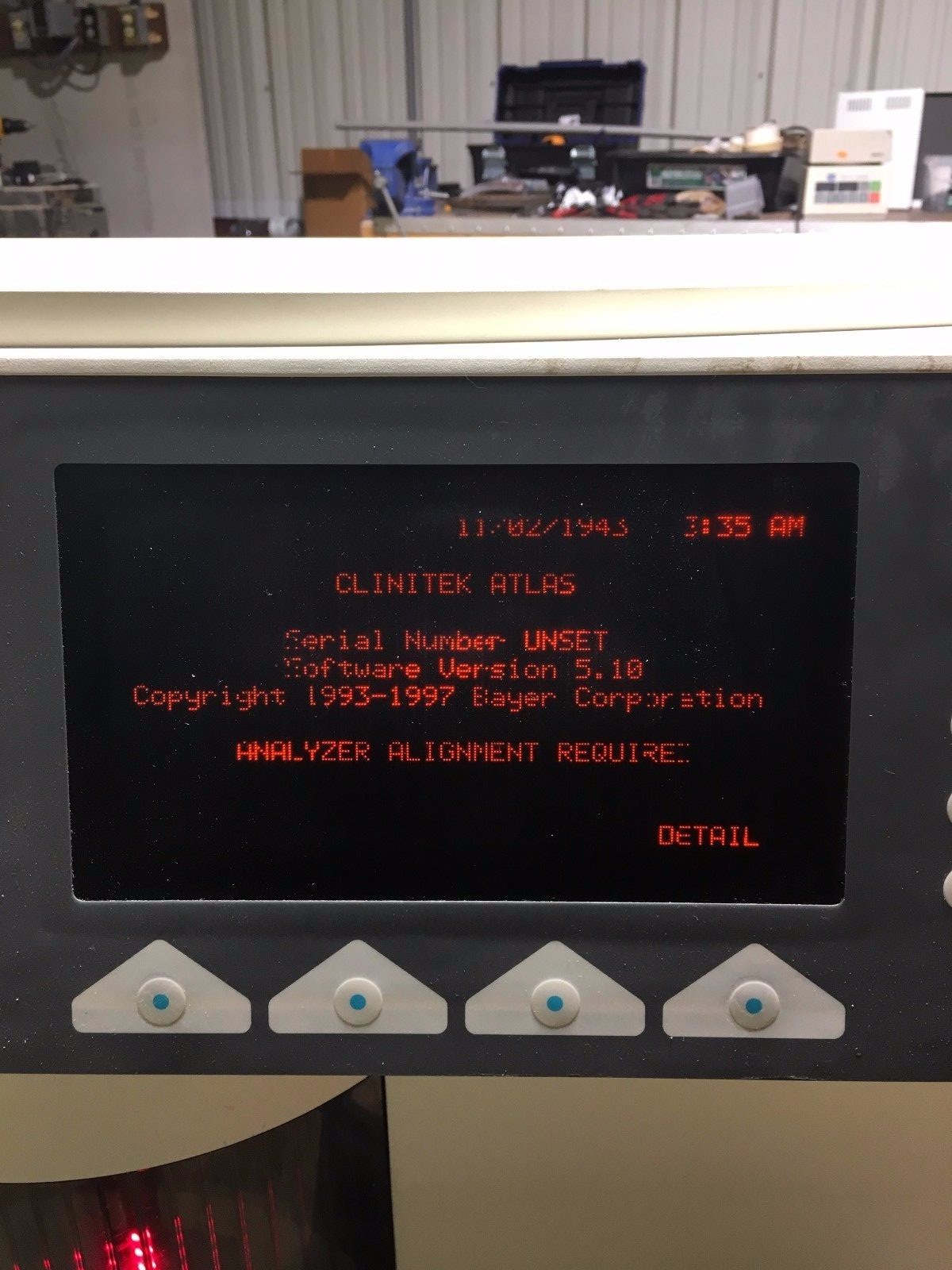 Bayer Clinitek Atlas 5001X Urine Analyzer | eBay