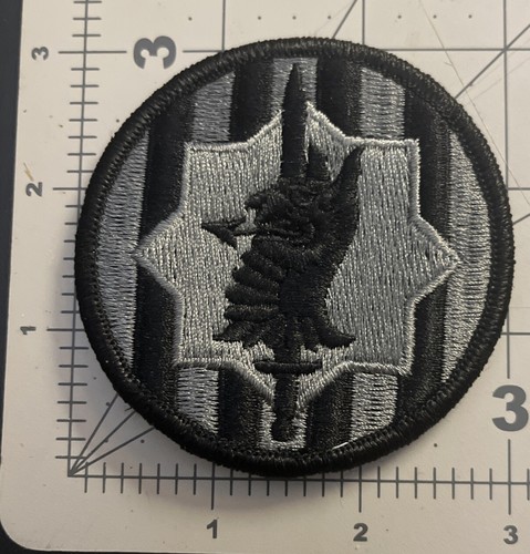 US Army 89th Military Police Brigade Combat Patch Hook Back | eBay