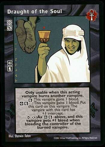 Draught of the Soul - Combo - Vampire VTES | eBay