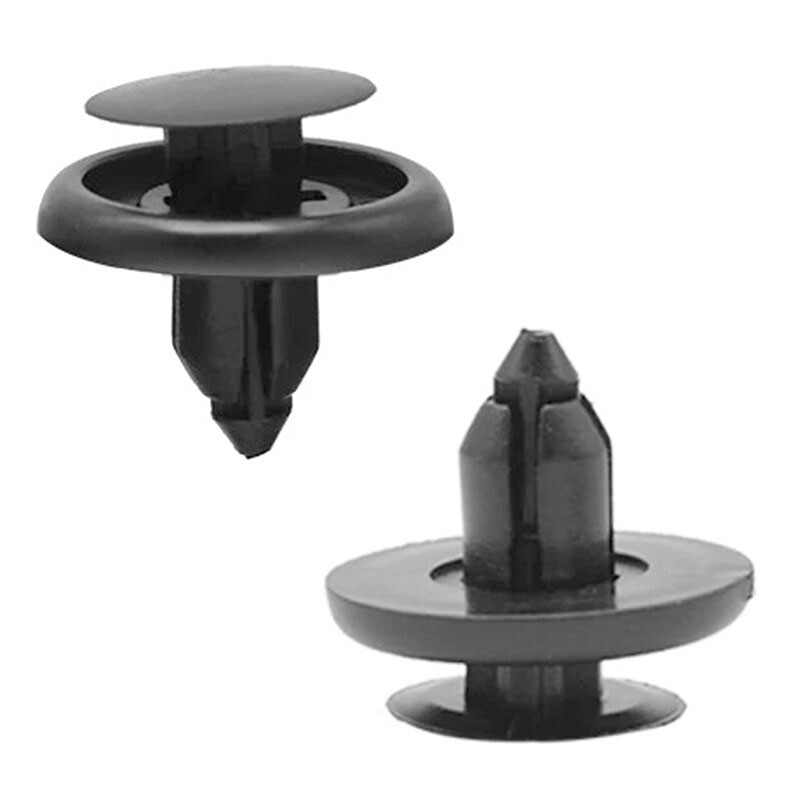 50X Car Clips Fastener Bumper Fender Engine Retainer Push Pin Screws ...