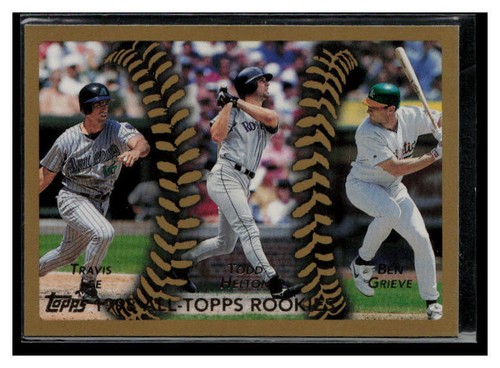 1999 Topps #457 Travis Lee / Helton / Grieve Rookies | eBay