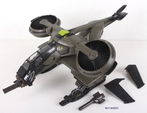 GI Joe Sigma 6 Dragonhawk Airship Dropship Helicopter Vehicle 2006 ...