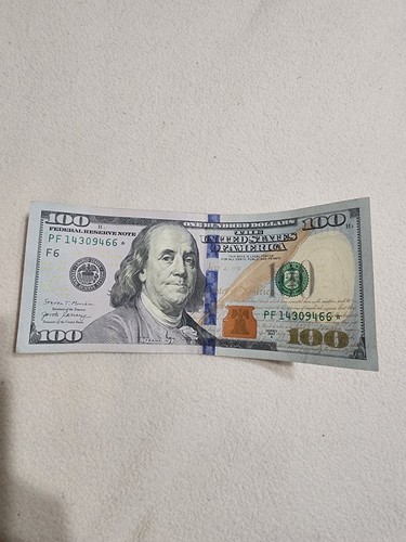 $100 Dollar Bill Star Note Series 2017A Rare | eBay