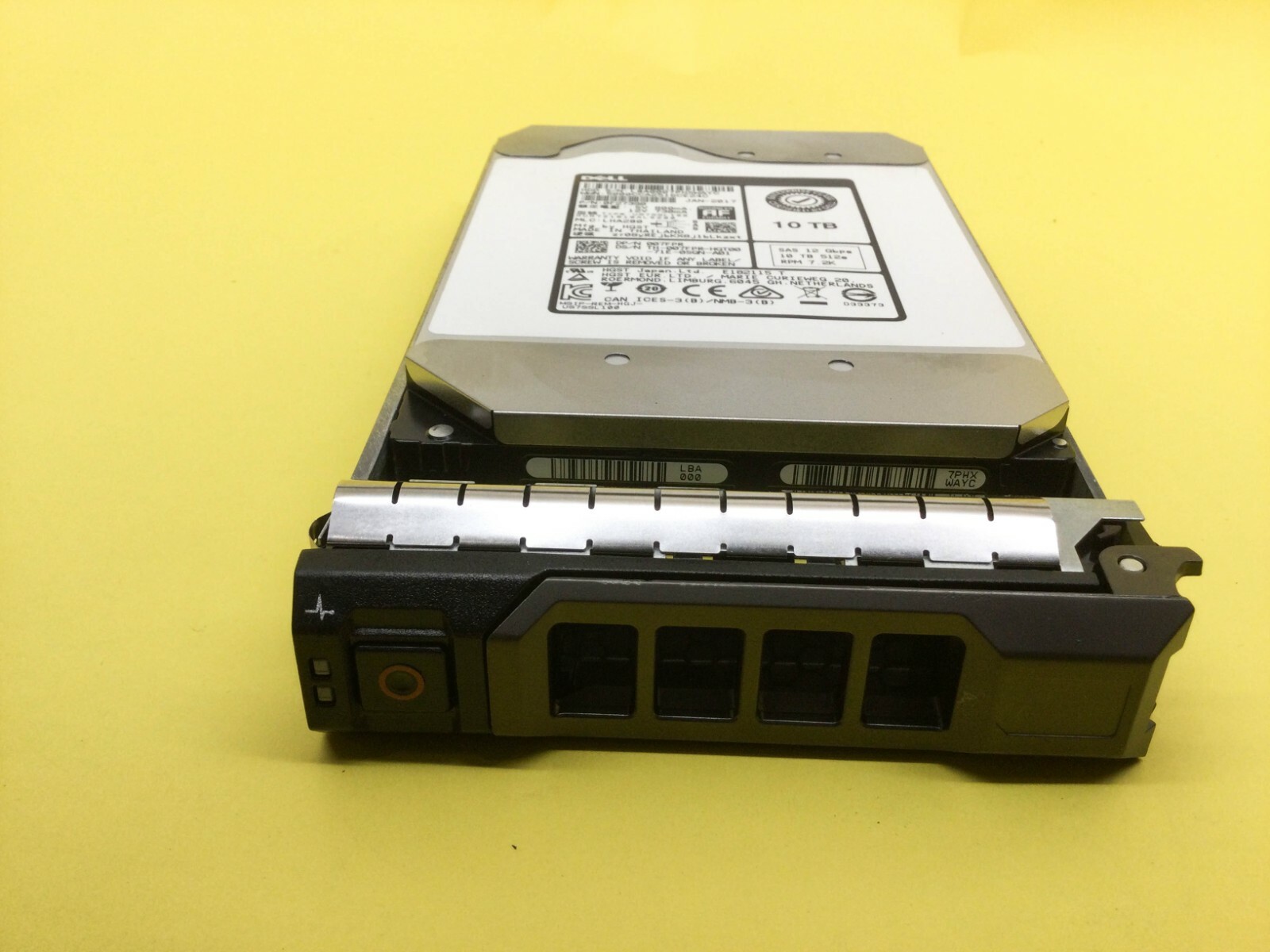 07FPR Dell 10TB 7.2K RPM SAS 12Gb/s 3.5" 512e HDD 007FPR ...