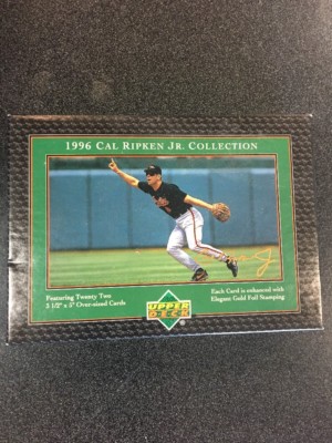 1996 Upper Deck Cal Ripken Jr Collection 22-3x5 Oversized Gold Foil ...