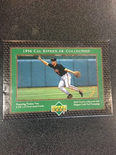1996 Upper Deck Cal Ripken Jr Collection 22-3x5 Oversized Gold Foil ...