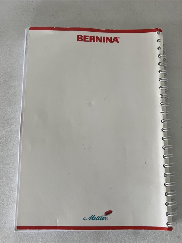 Genuine Bernina Artista 630 Sewing Machine Instruction Owners Manual | eBay