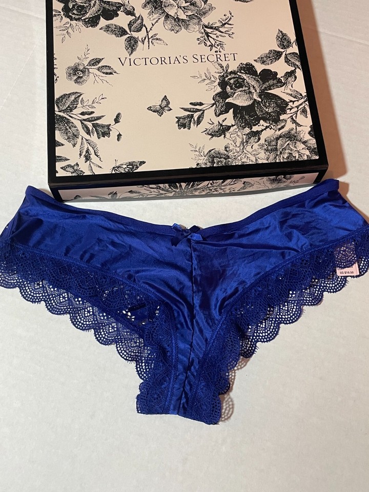 2018 VICTORIA'S SECRET Cheeky Panty SILKY Satiny SMOOTH & Strappy ...