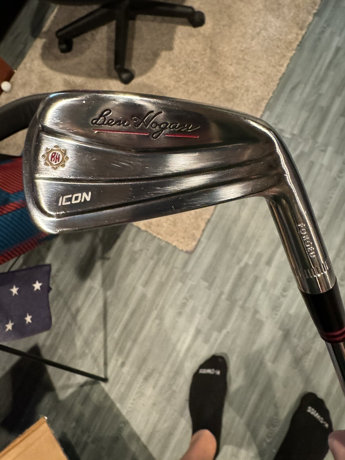 Ben Hogan Icon Forged Iron Set 4-PW Stiff | eBay