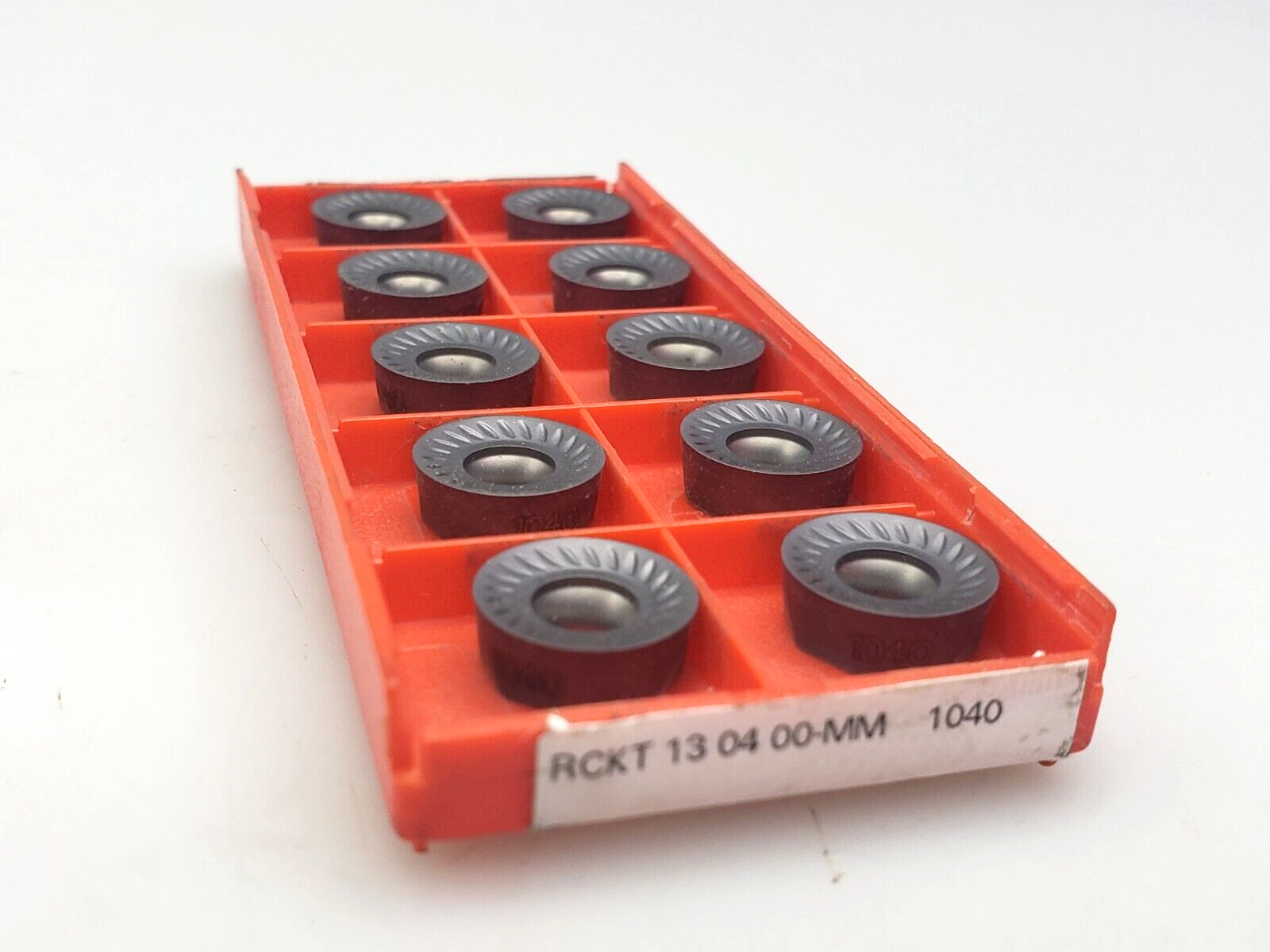 Sandvik Coromant RCKT 13 04 00-MM 1040 Carbide Inserts (Box of 10) RCKT ...