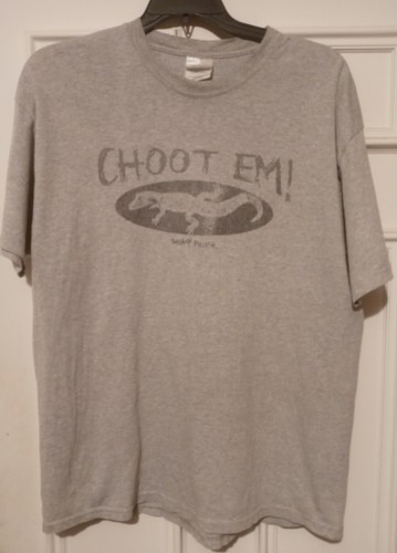 Swamp People Choot Em Troy Landry Alligator Hunter Grey T shirt XL Mens ...