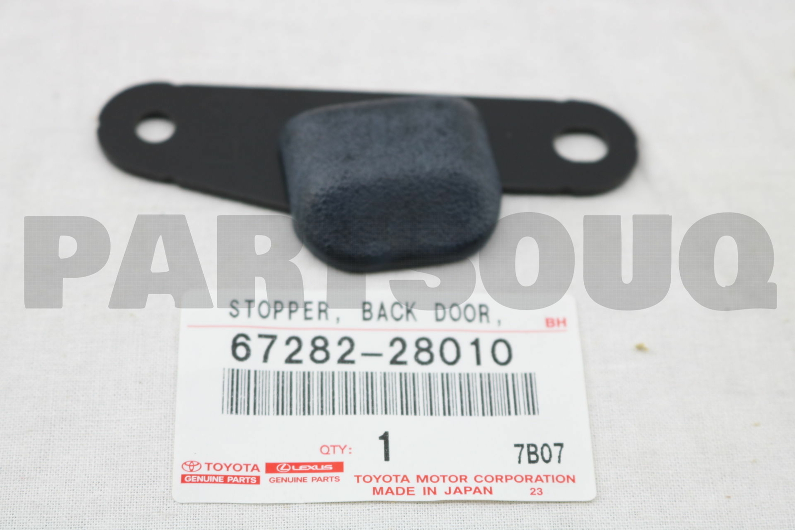 6728228010 Genuine Toyota STOPPER, BACK DOOR SIDE MALE, LH 67282-28010 ...
