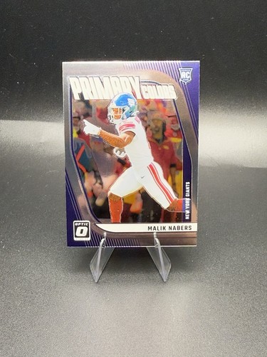 2024 Donruss Optic Football #6 Malik Nabers Primary Colors Rookie ...