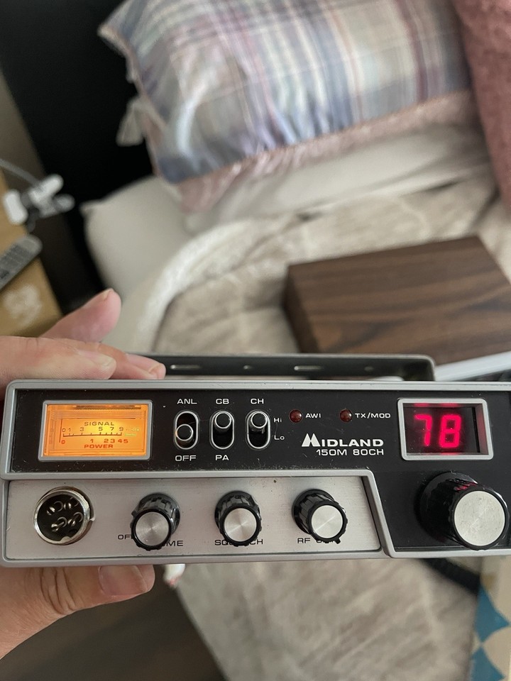 Vintage Midland 150M 80 Channel CB Radio Fully Working | eBay UK