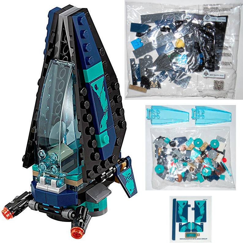 LEGO 76101 Outrider Dropship Attack dropship build only (NEW, NEVER ...